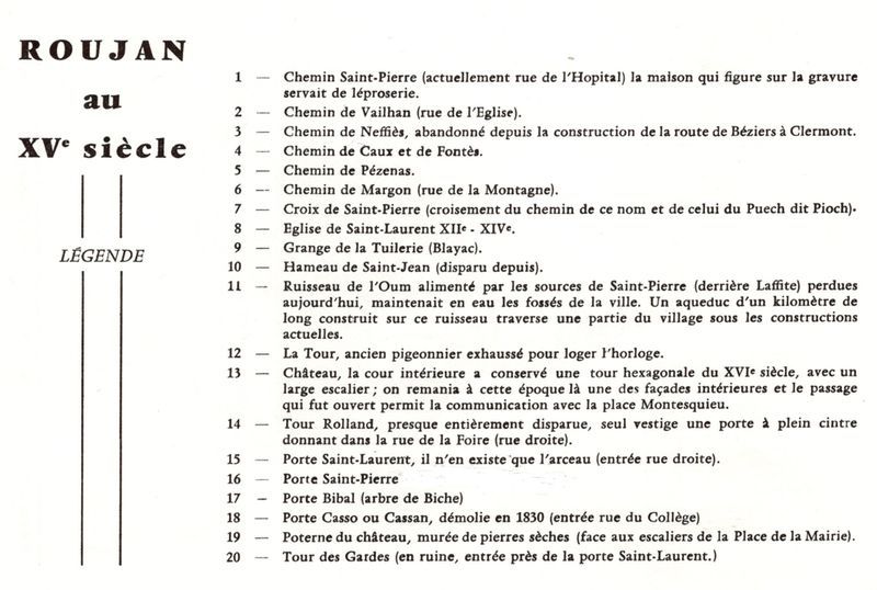 Ville de Roujan : Connaître son histoire
